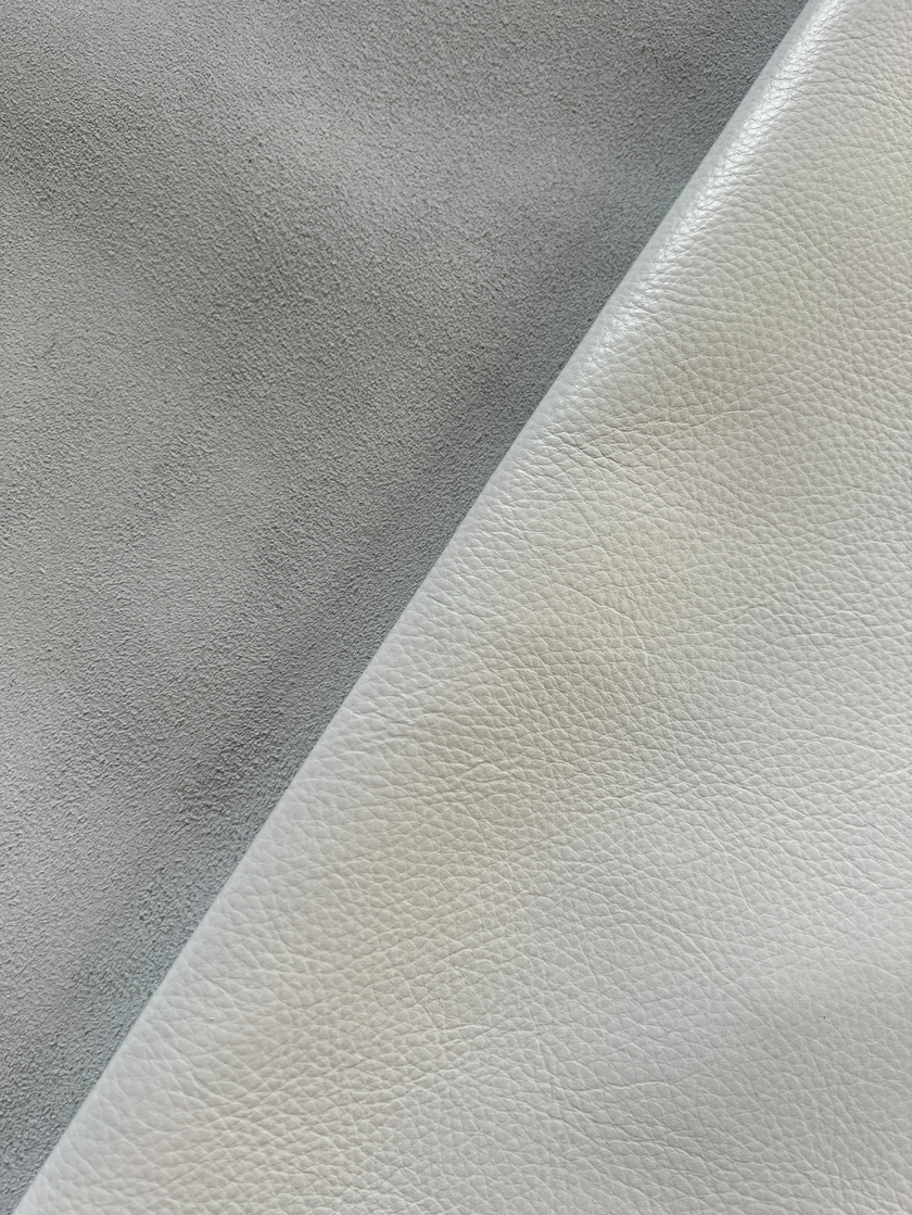 White Natural Grain Cowhide – TanneryNYC